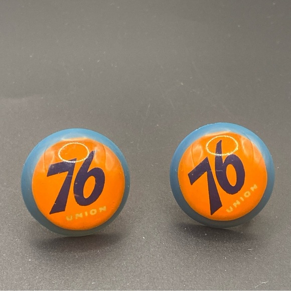 union 76 | Jewelry | Vintage Union 76 Gasoline Screw Back Earrings ...